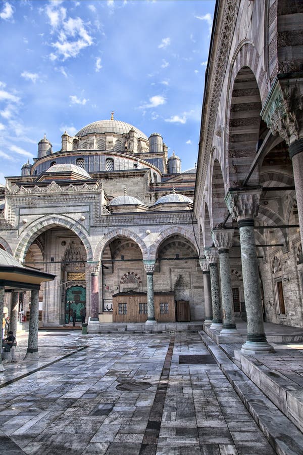 Beyazit Camii mosque stock image. Image of close, constantinople - 30175411