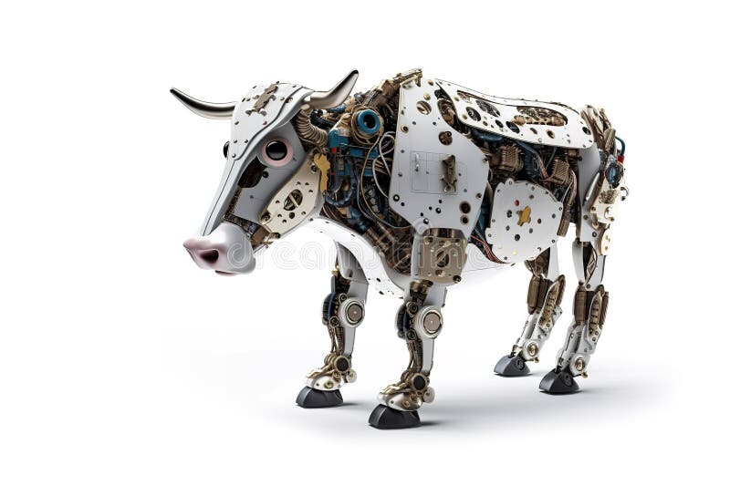 Cow Robot Stock Illustrations – 334 Cow Robot Stock Illustrations ...