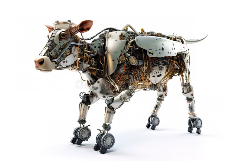 Cow Robot Stock Illustrations – 334 Cow Robot Stock Illustrations ...