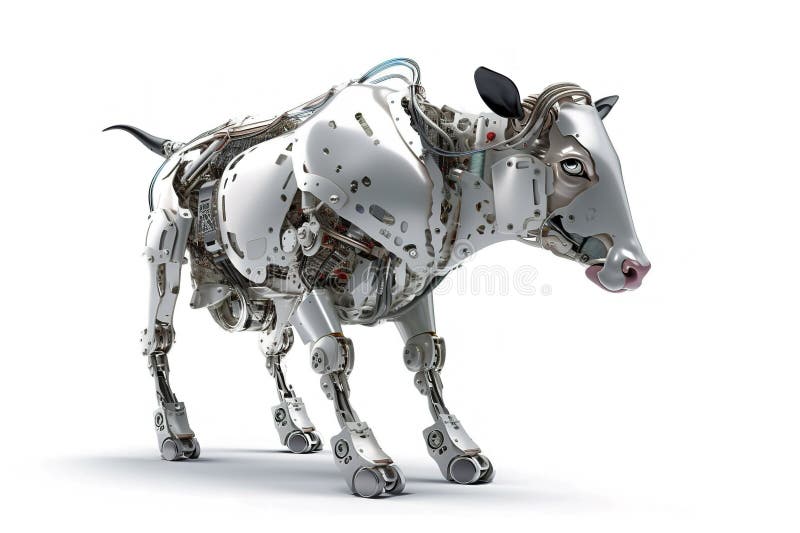 Cow Robot Stock Illustrations – 334 Cow Robot Stock Illustrations ...