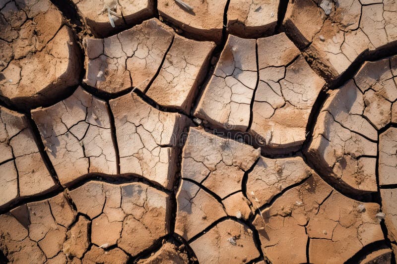 Image of Cracked Dry Land, Representing Drought and Climate Change ...