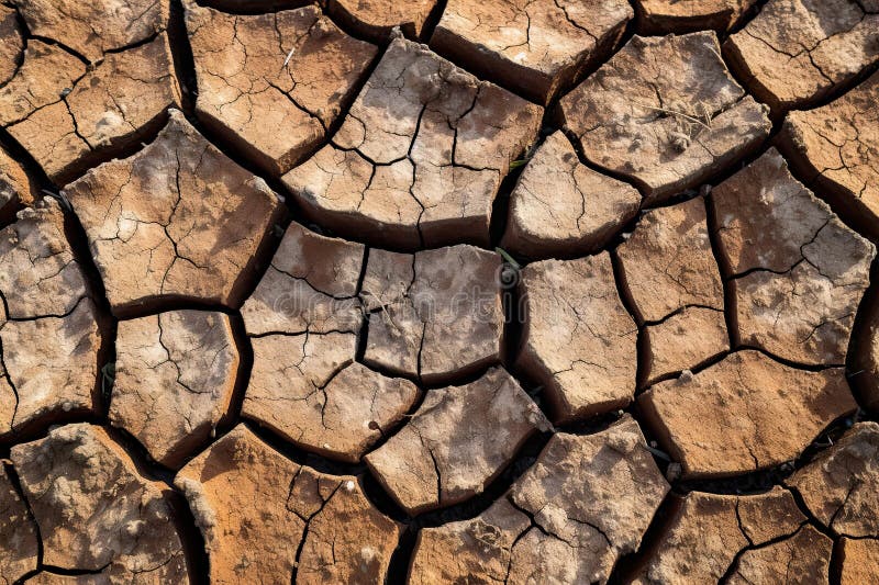 Image of Cracked Dry Land, Representing Drought and Climate Change ...