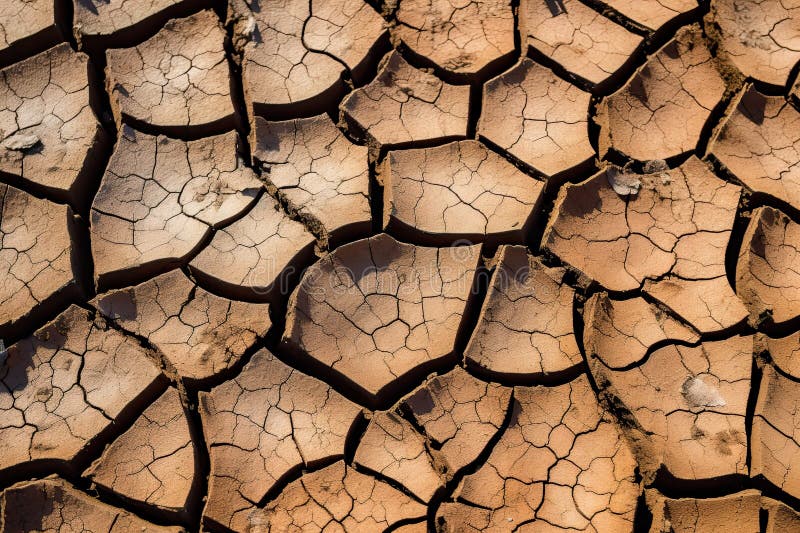 Image of Cracked Dry Land, Representing Drought and Climate Change ...