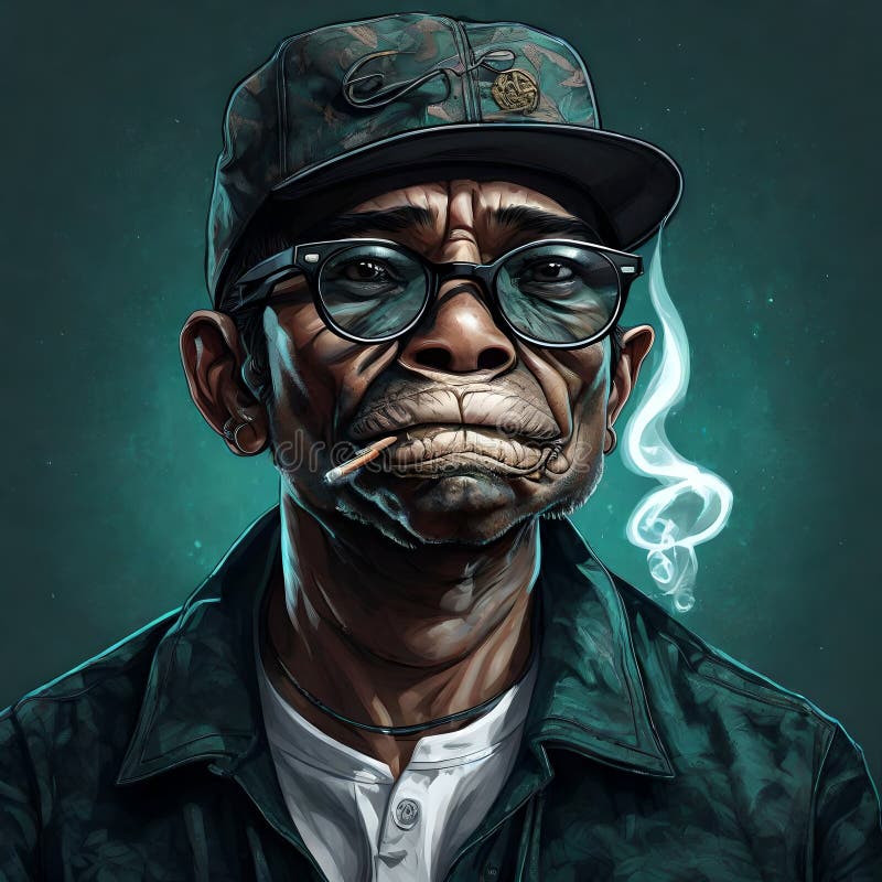 Awesome Portrait of a Humanoid Lizard Looking Front in an Attitude , 3d ...