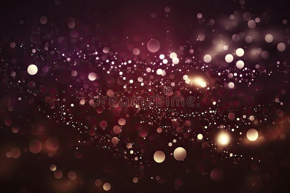 Bokeh Maroon. Defocused Abstract Maroon Background, Bokeh Lights ...