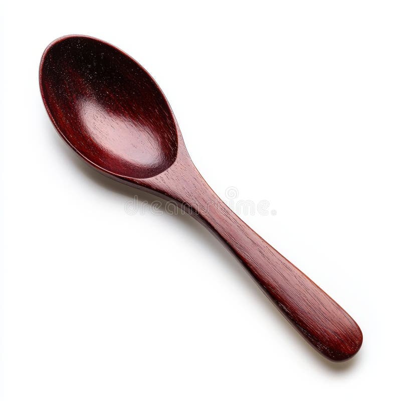 Image Creates a Wooden Spoon Image with a Transparent Background Stock ...