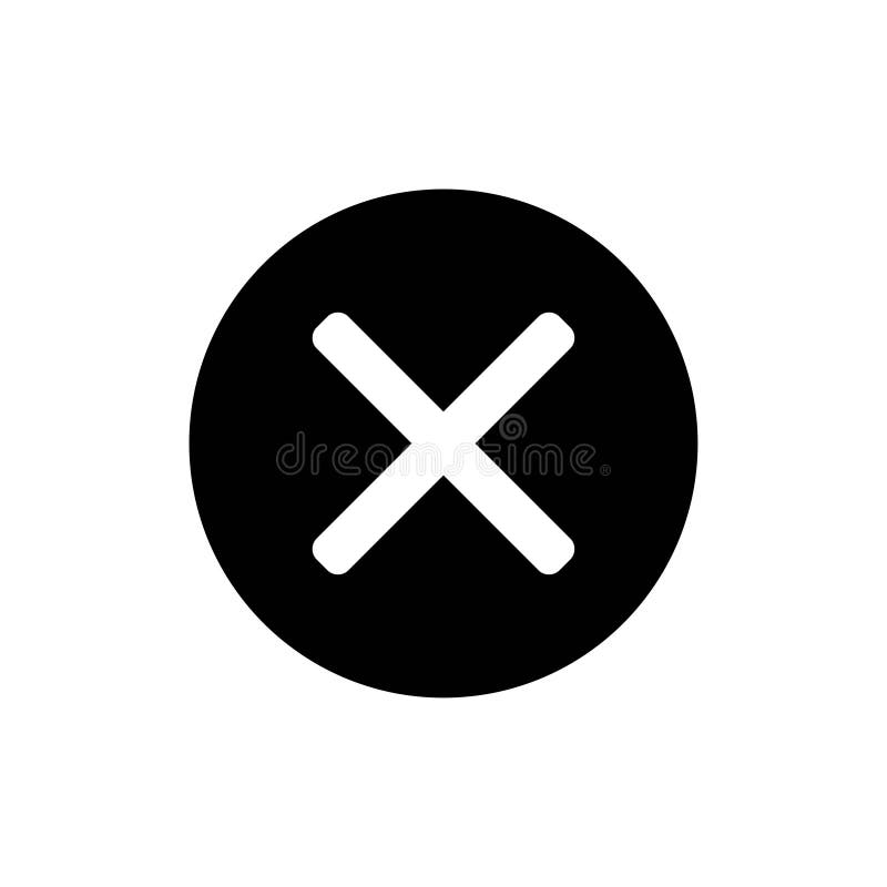 Image of a Cross Sign Icon Logo Vector Design Stock Vector ...