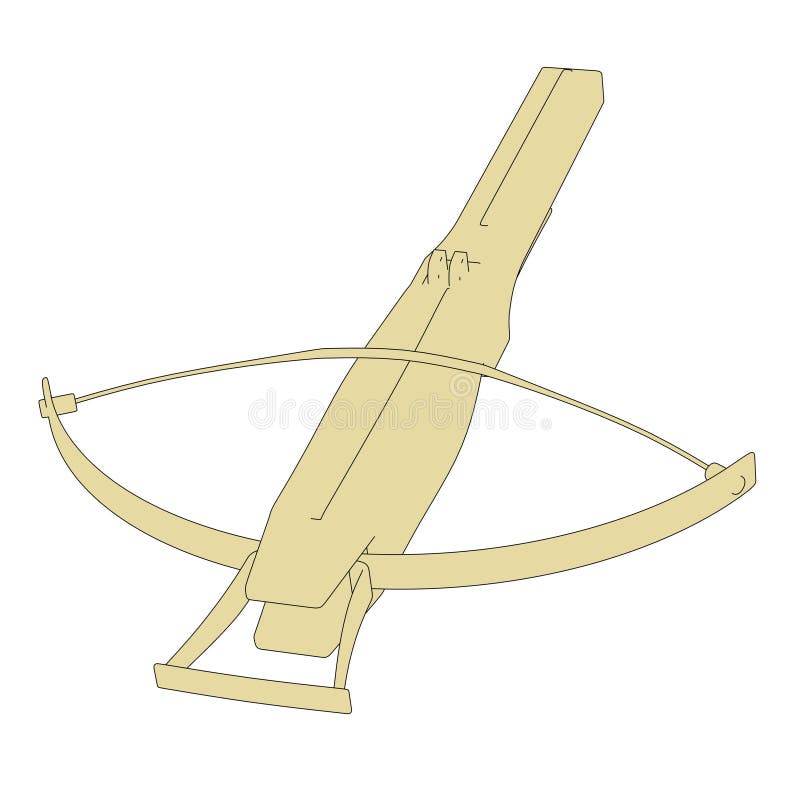 Image of crossbow weapon stock illustration. Illustration of toon ...