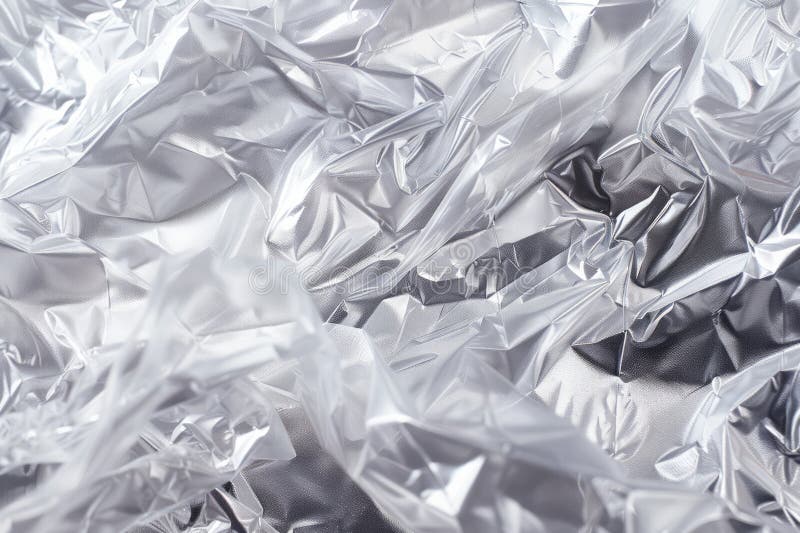 Image Crumpled Sheet Polythene Plastic Wrap Texture Background Usage ...
