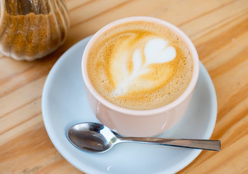 Image of Cup of Fresh Coffee Cortado on Table Stock Photo - Image of ...