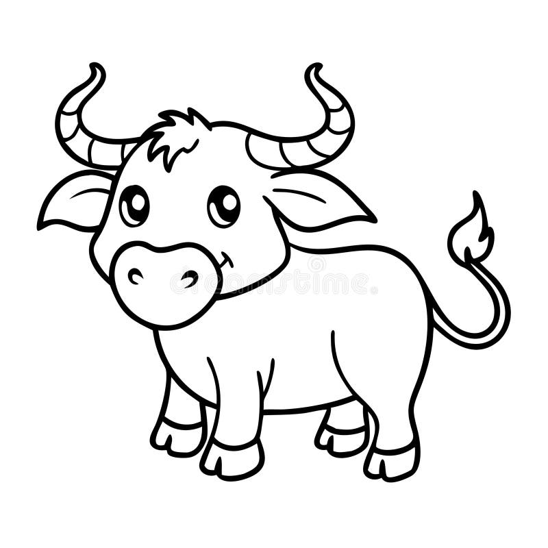 Bull Outline Stock Illustrations – 18,505 Bull Outline Stock ...