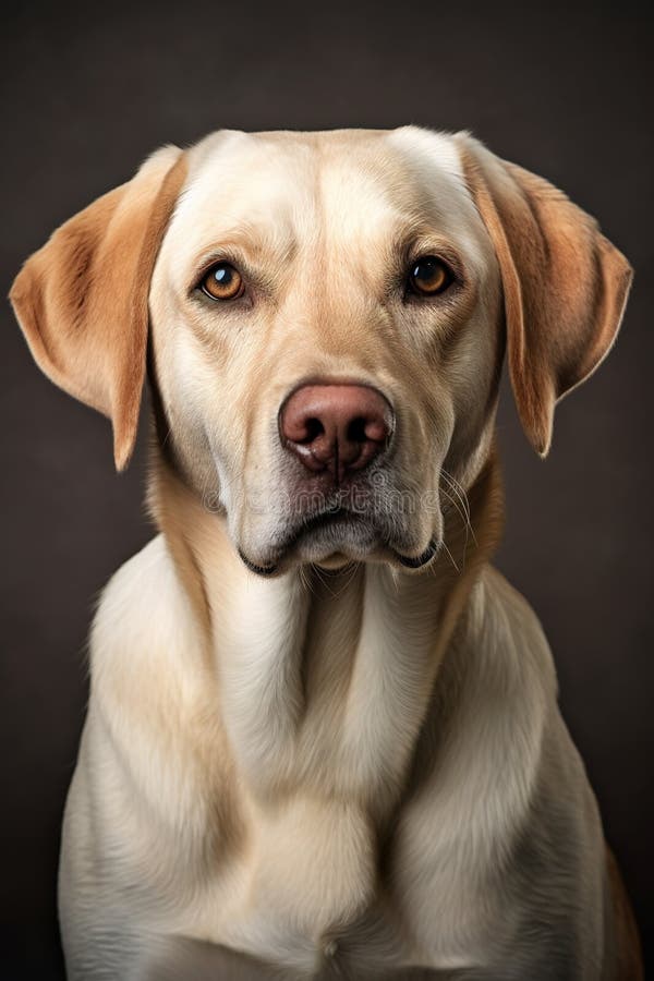 Image of Cute Labrador Dog. Pet Stock Illustration - Illustration of ...