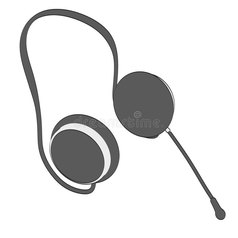 Image Of 2d Headphones Royalty Free Stock Photo - Image: 36120905