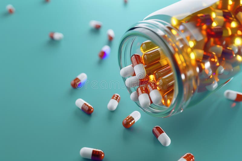Image 3D Rendering Capsules for Virus Protection and Sanitation ...