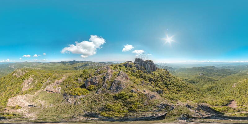 Image with 3D Spherical Panorama with 360 Degree Viewing Angle. Ready ...