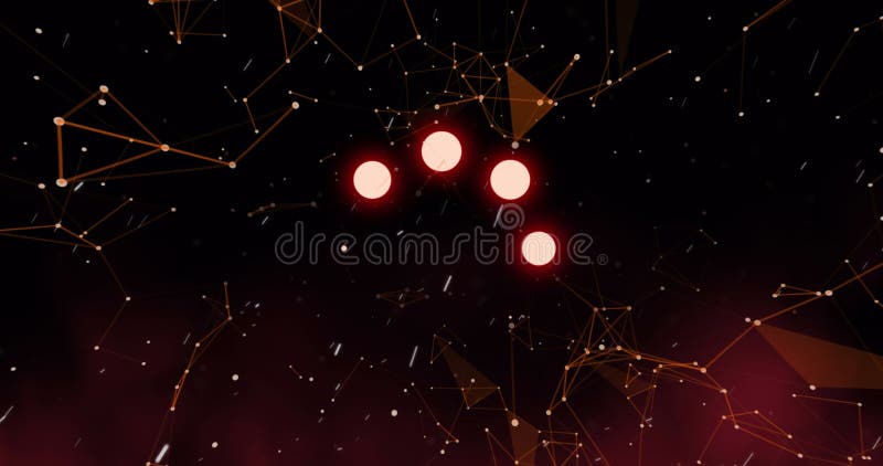 Image of Data Loading Ring on Black Background Stock Illustration ...