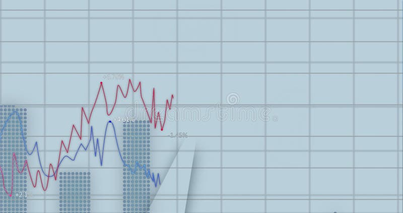 Image of Data Processing and Diagrams Over Circle Stock Photo - Image ...