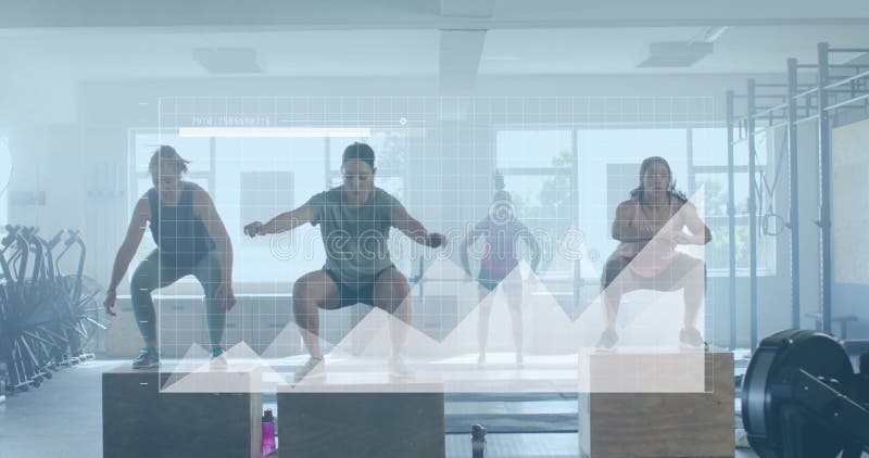 Image of Data Processing on Graphs Over Montage of Diverse Women Cross ...