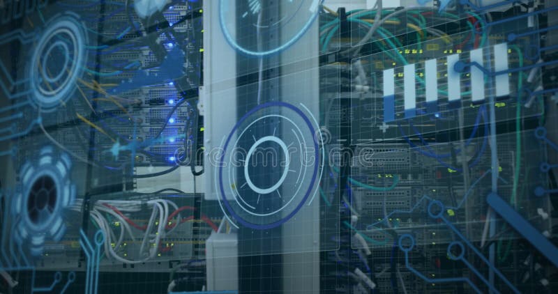 Image of Data Processing Over Computer Wires Stock Image - Image of people, connectivity: 309197639