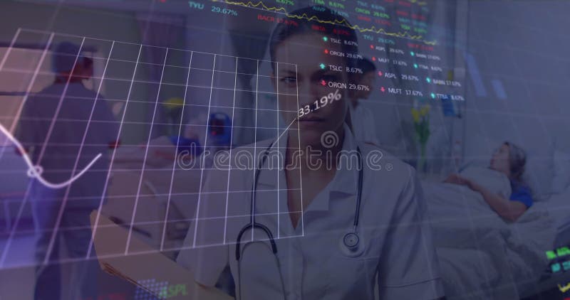 Image of Data Processing Over Diverse Doctors with Patient Stock Image ...