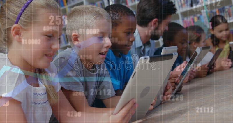 Image of Data Processing Over Diverse Schoolchildren and Teacher Using ...