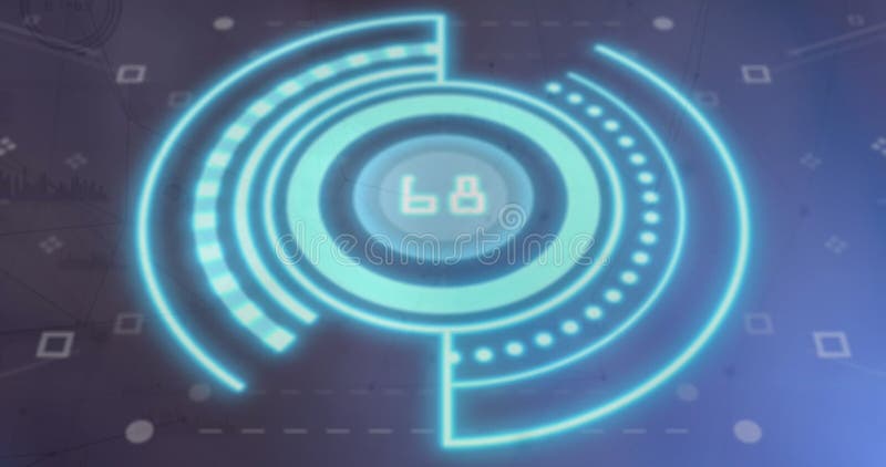 Image of Data Processing and Shapes Scope Scanning on Scientific and ...