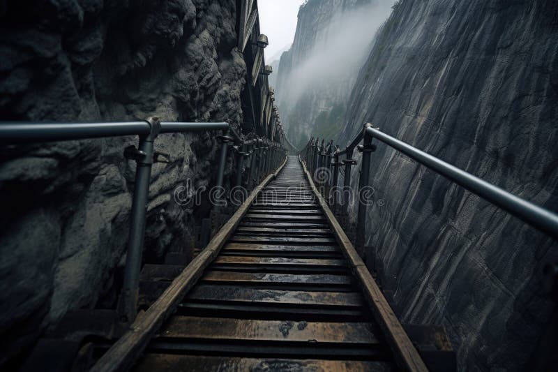 Daunting Stairway Stock Illustrations – 2 Daunting Stairway Stock ...