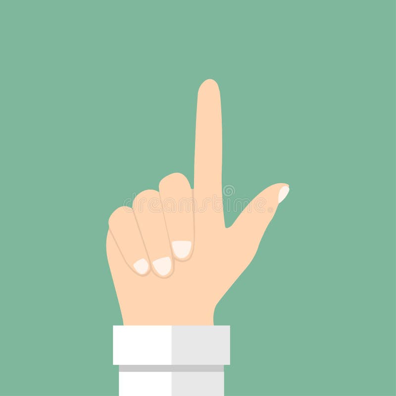 Image De L'illustration Vectorielle De Clic De Main Illustration de ...