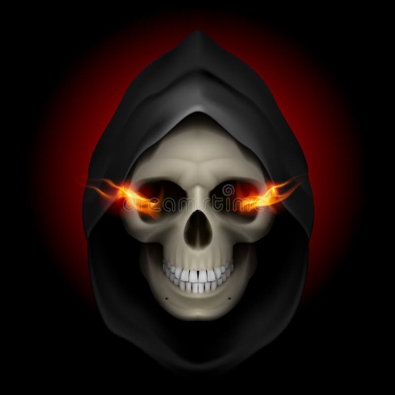 Image de la mort. illustration de vecteur. Illustration du foncé - 36146118