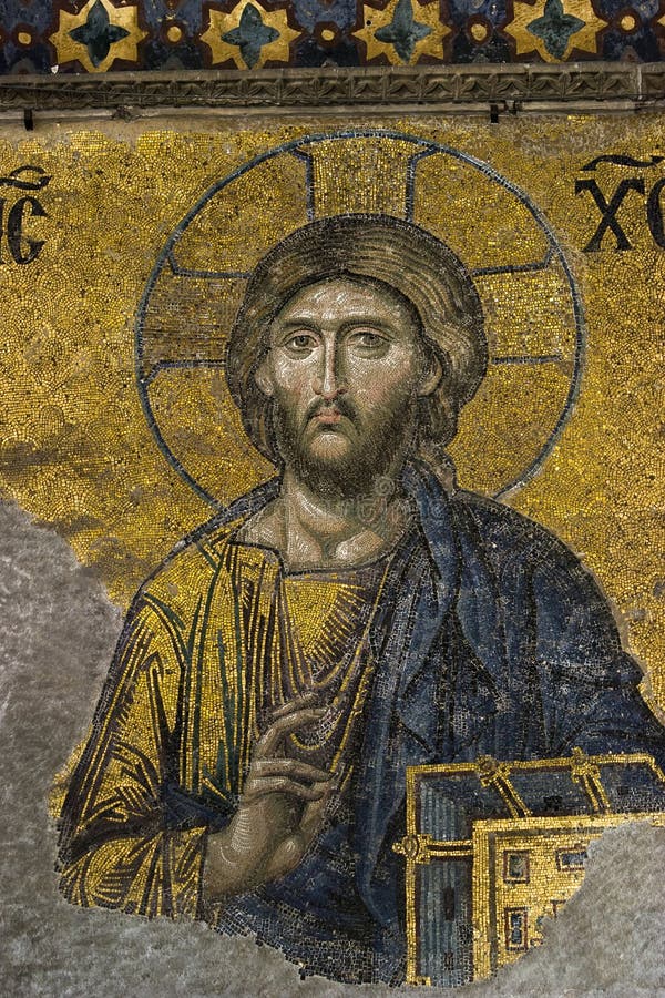Image de mosaïque de Jésus photographie éditorial. Image du orthodoxe ...