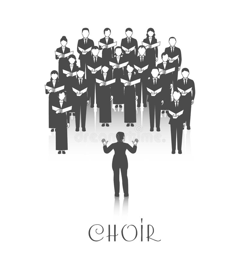Choral Stock Illustrations, Vecteurs, & Clipart – (226 Stock Illustrations)
