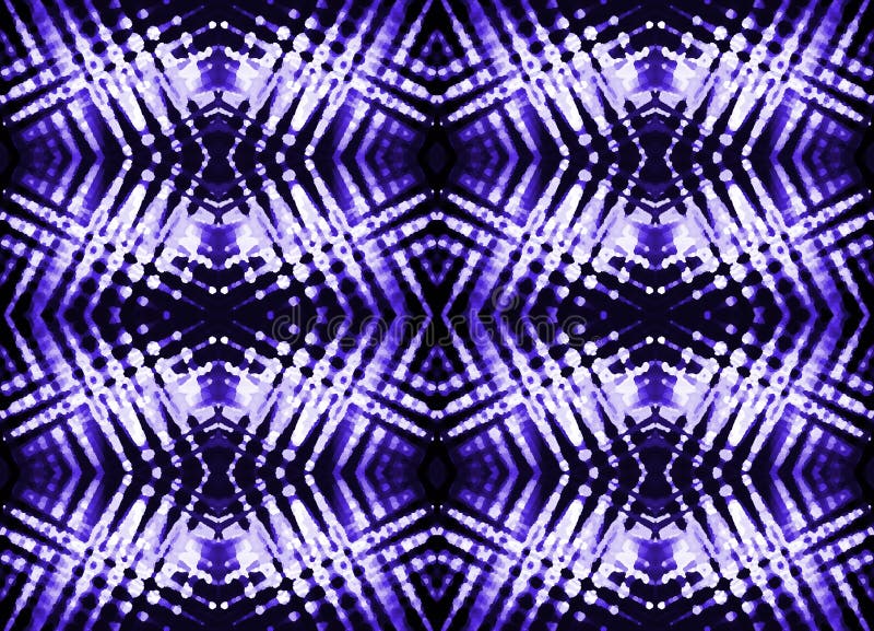 PURPLE and WHITE REPEAT INTERSECTING WAVE PATTERN Stock Image - Image ...