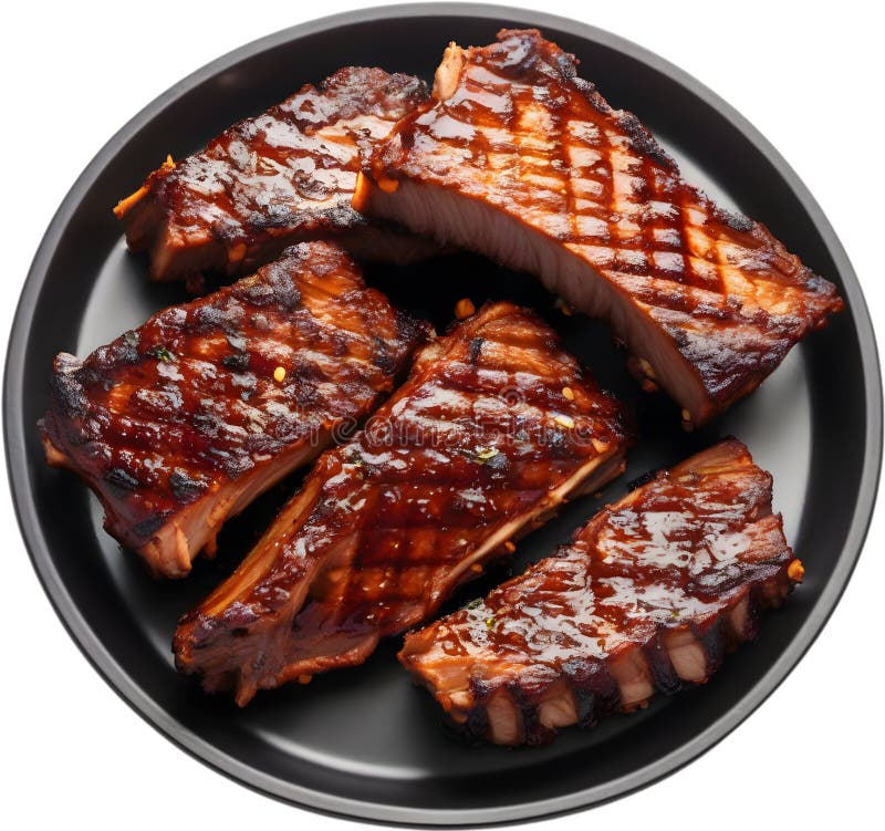 Image of Delicious-looking Barbecue Ribs. AI-Generated. Stock Image ...