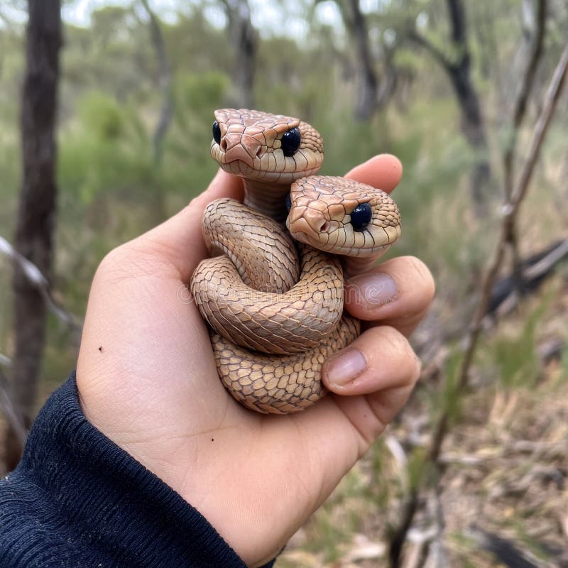 Image Depicting Australia& X27;s Deadly Venomous Snakes. Stock Image ...