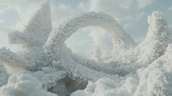 Image Depicting a Close-up of Molecular RNA Structure Enveloped by an ...