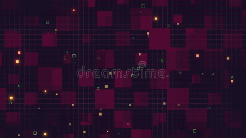 Colorful Grid of Squares Red, Green, and Blue Pattern Stock Video ...