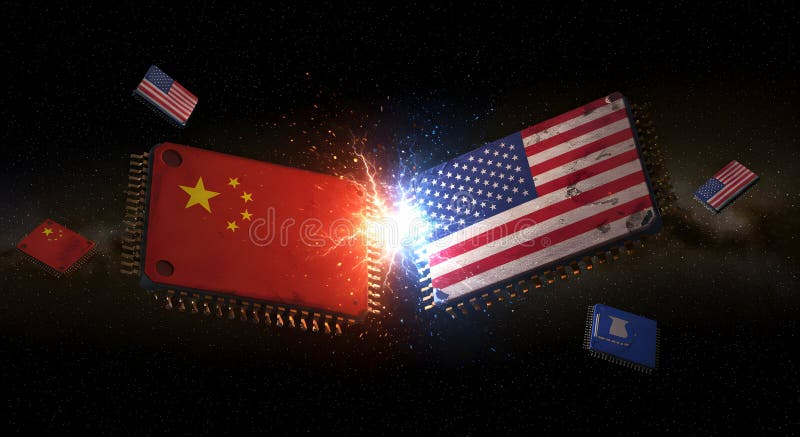 US-China Tech War: a Clash of Microchips and Geopolitical Power Stock ...