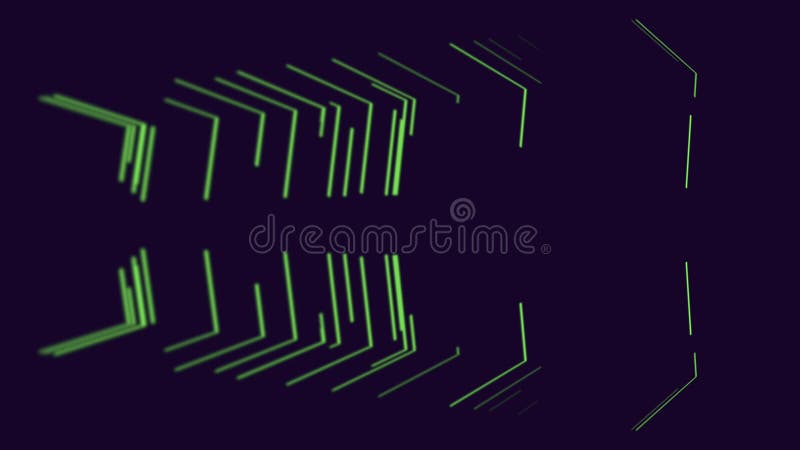 Green Pixel Zigzag a Fascinating Pattern of Pixels Stock Video - Video ...