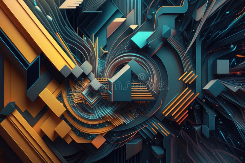 An Abstract Background Image that Represents the Complexity of the ...