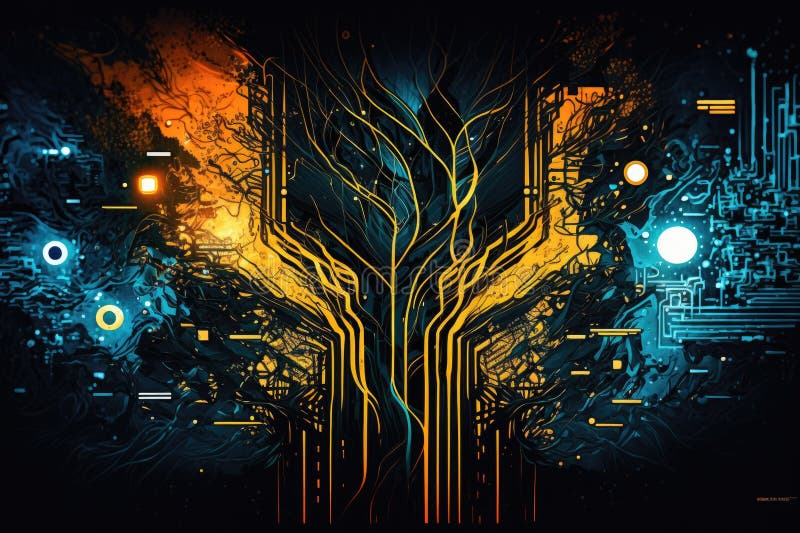 An Abstract Background Image that Represents the Complexity of the ...