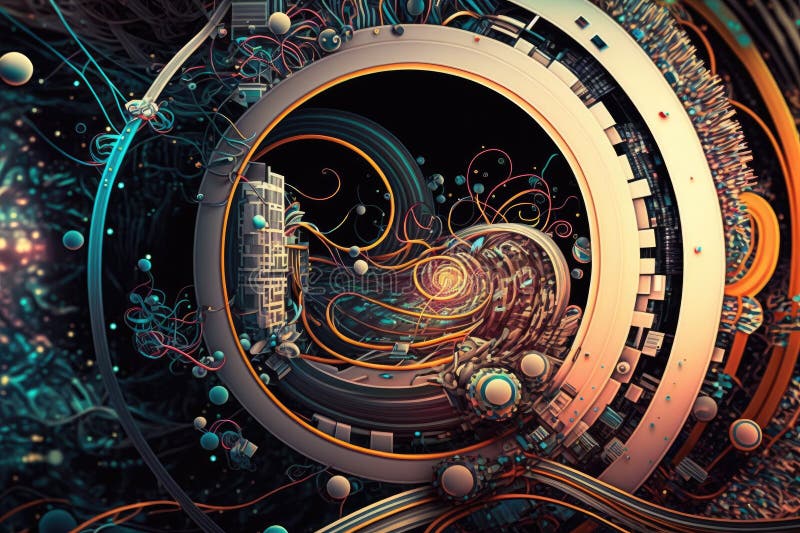 An Abstract Background Image that Represents the Complexity of the ...