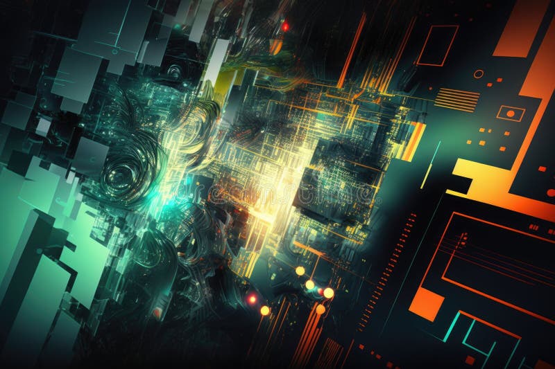 An Abstract Background Image that Represents the Complexity of the ...