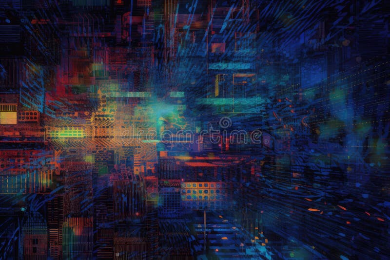 An Abstract Background Image that Represents the Complexity of the ...