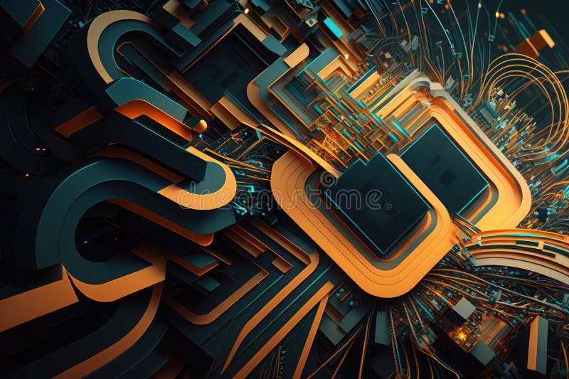 An Abstract Background Image that Represents the Complexity of the ...