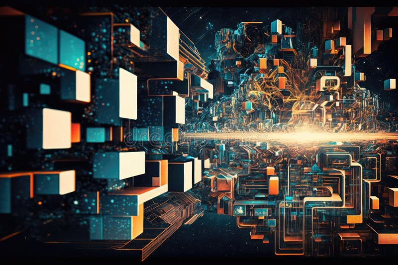 An Abstract Background Image that Represents the Complexity of the ...