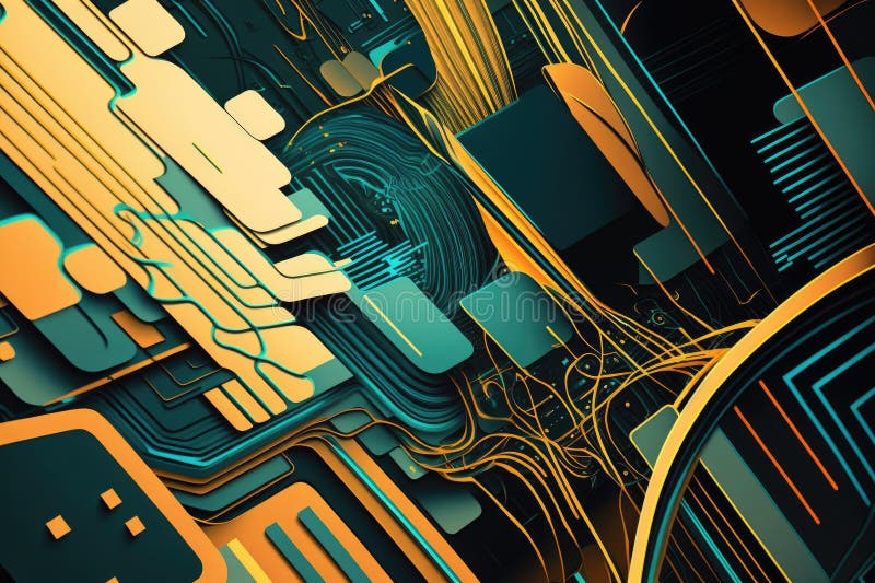 An Abstract Background Image that Represents the Complexity of the ...