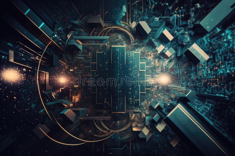 An Abstract Background Image that Represents the Complexity of the ...