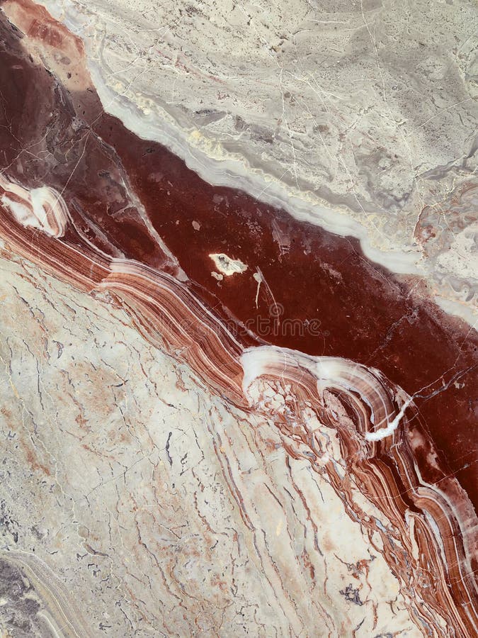 The Image Depicts an Abstract Background Texture of Red Marble with ...