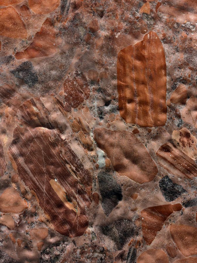 The Image Depicts an Abstract Background Texture of Red Marble with ...