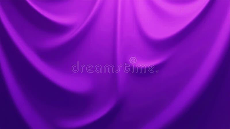 The Image Depicts an Abstract, Flowing Purple Fabric with Soft, Gentle ...